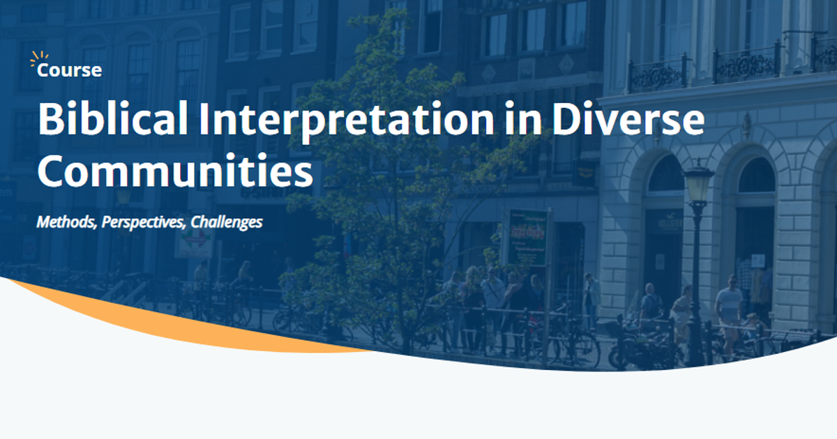 Summer school: Biblical Interpretation in Diverse Communities - Centre ...